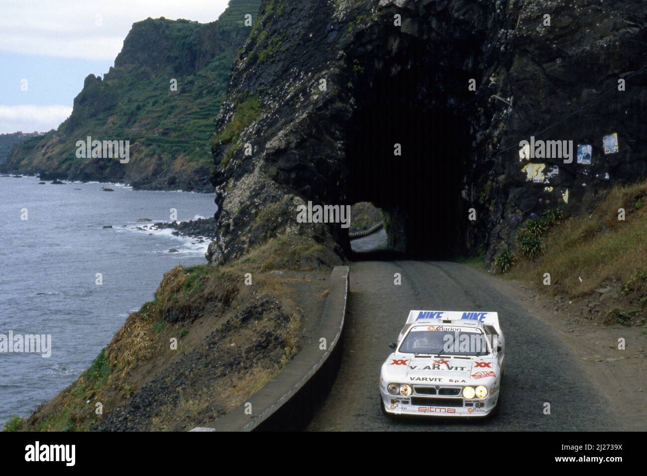 Paolo Alessandrini (ITA) Alessandro Alessandrini (ITA) Lancia Rally 037 ...