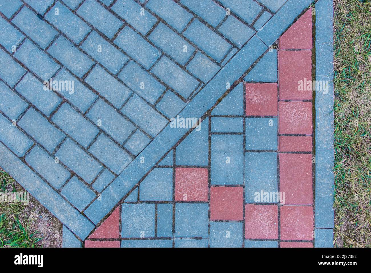 Gray sidewalk tile street stone city road abstract urban pattern color ...