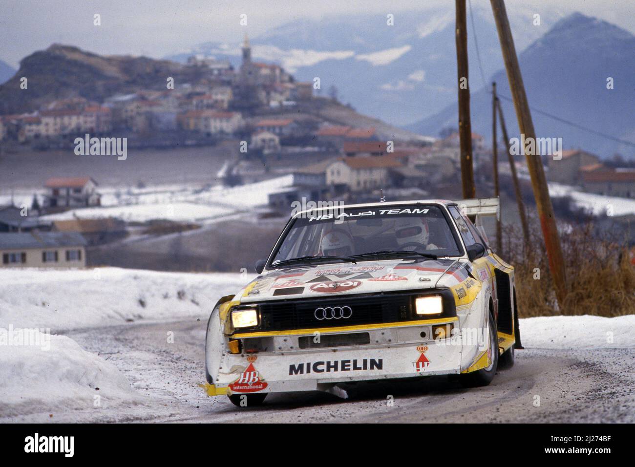 Walter Rohrl (GER) Christian Geistdorfer (GER) Audi Sport Quattro E2 ...