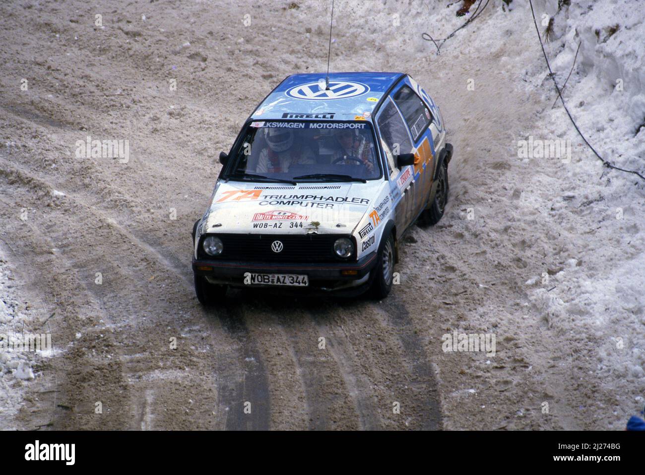 Kenneth Eriksson (SWE) Peter Diekmann (GER) Volkswagen Golf Gti GrA ...
