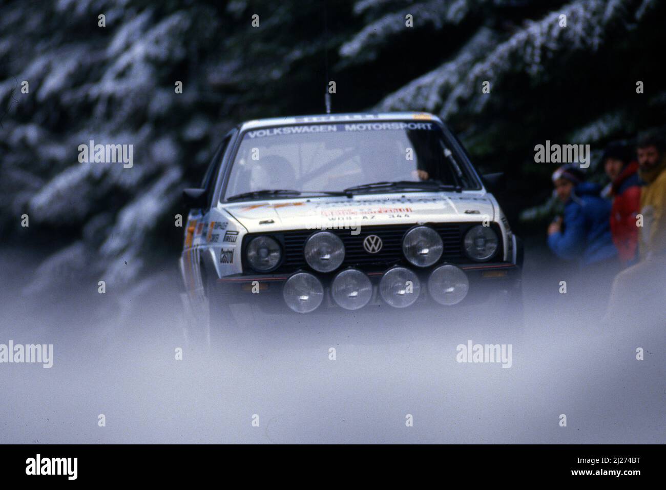 Kenneth Eriksson (SWE) Peter Diekmann (GER) Volkswagen Golf Gti GrA ...