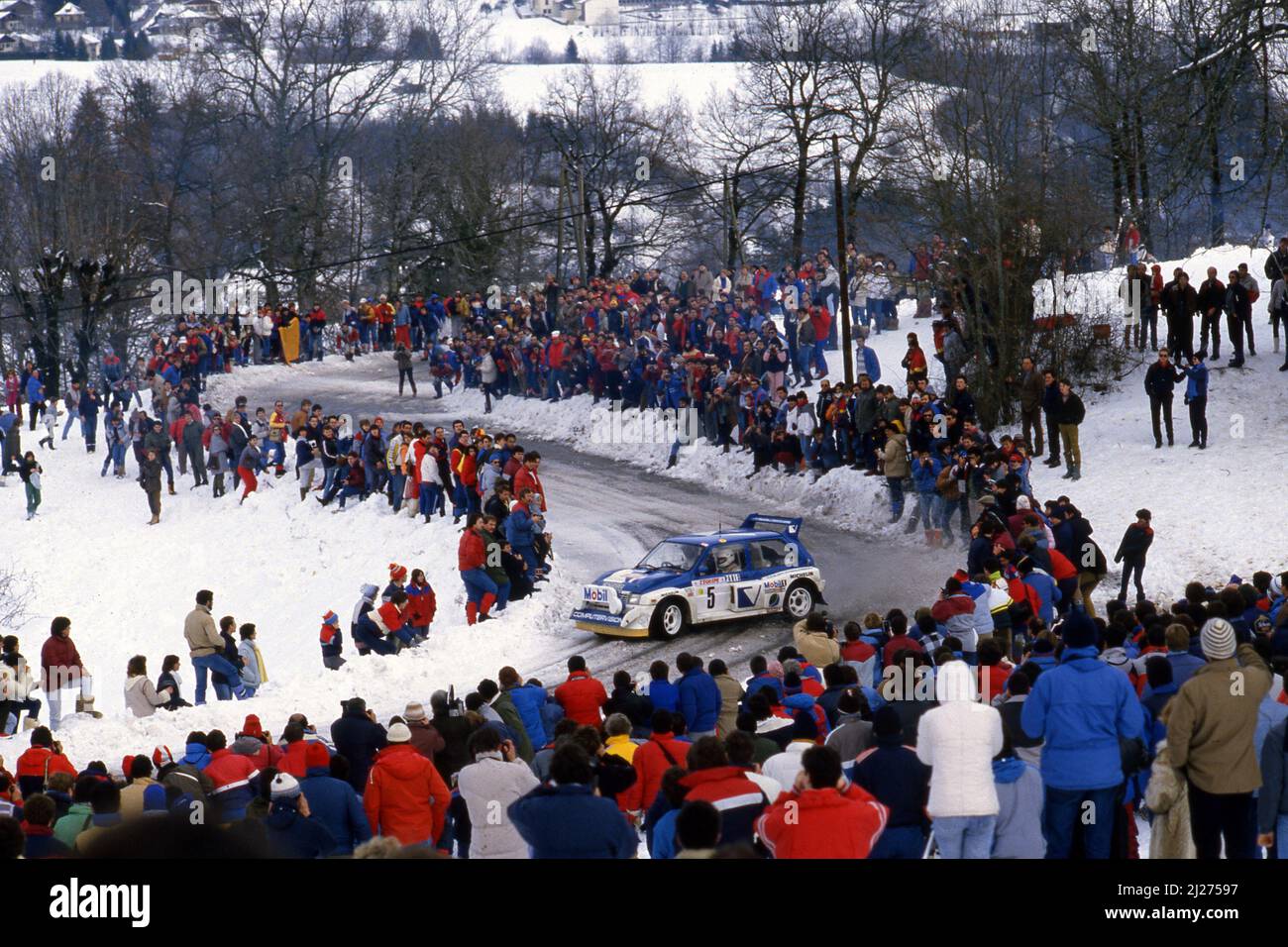 Tony Pond (GBR) Rob Arthur (GBR) Austin Rover MG Metro 6R4 GrB Austin ...