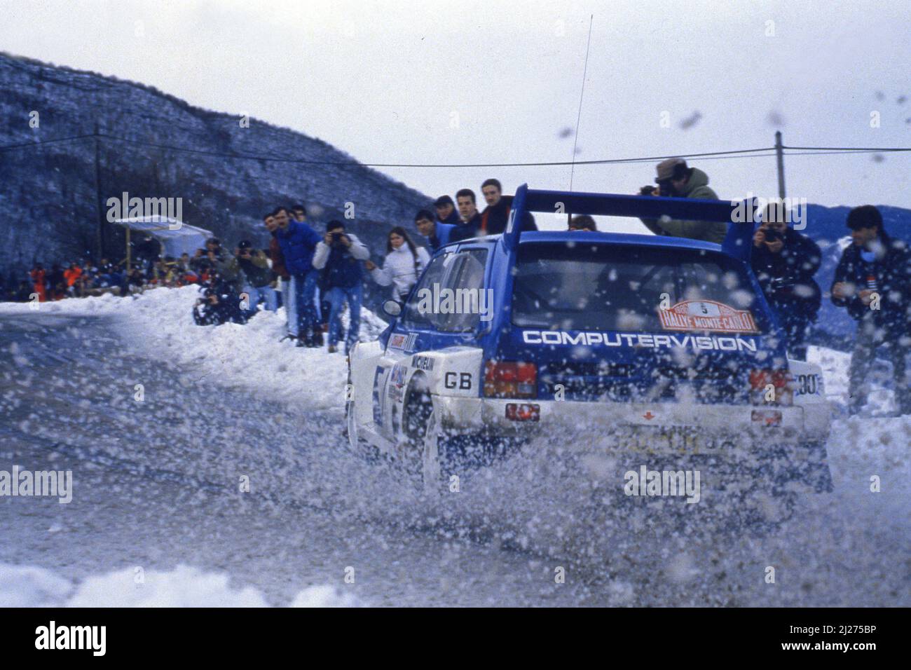 Tony Pond (GBR) Rob Arthur (GBR) Austin Rover MG Metro 6R4 GrB Austin ...