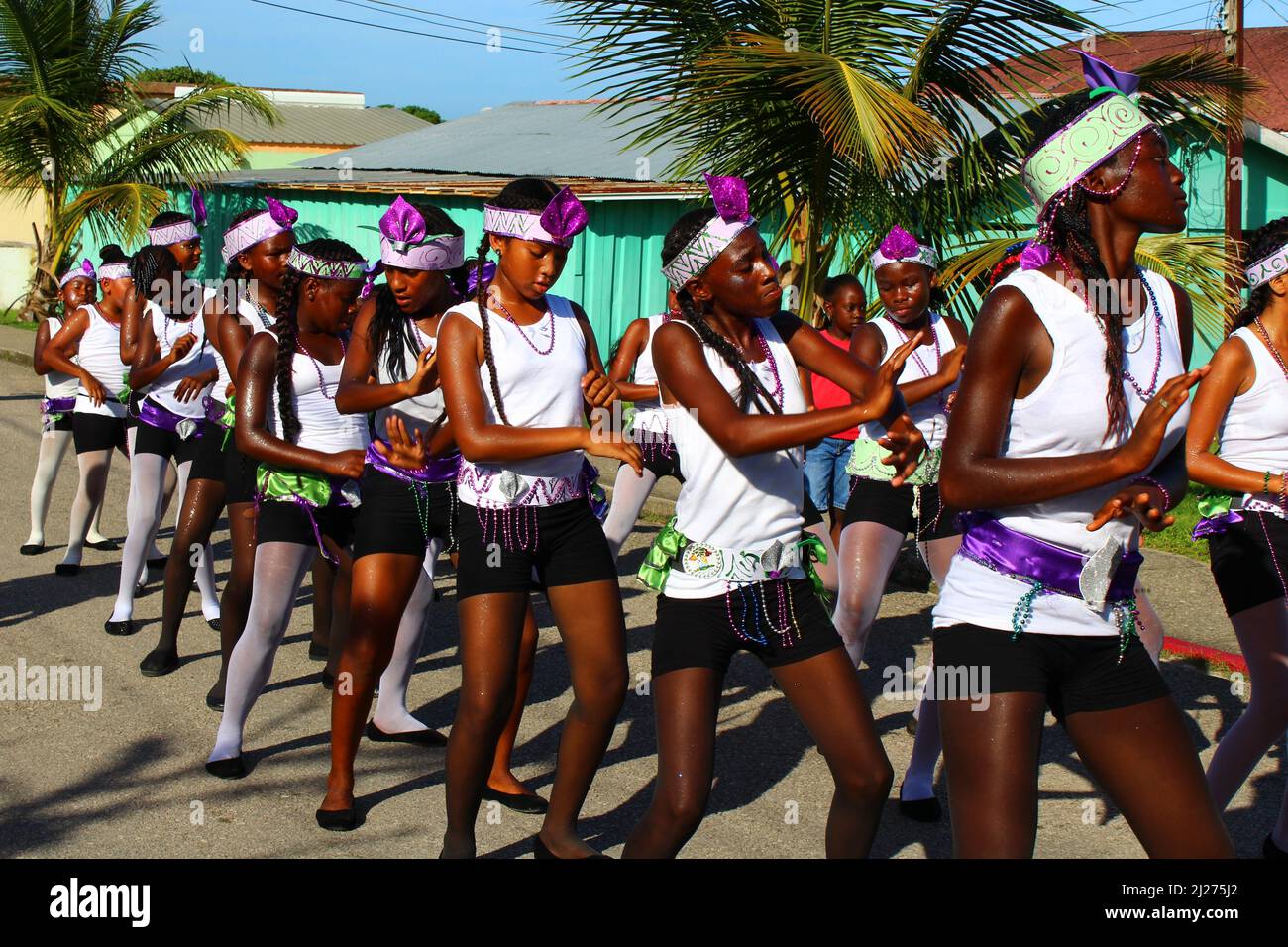PUNTA GORDA, BELIZE - SEPTEMBER 10, 2015 St. George’s Caye Day ...