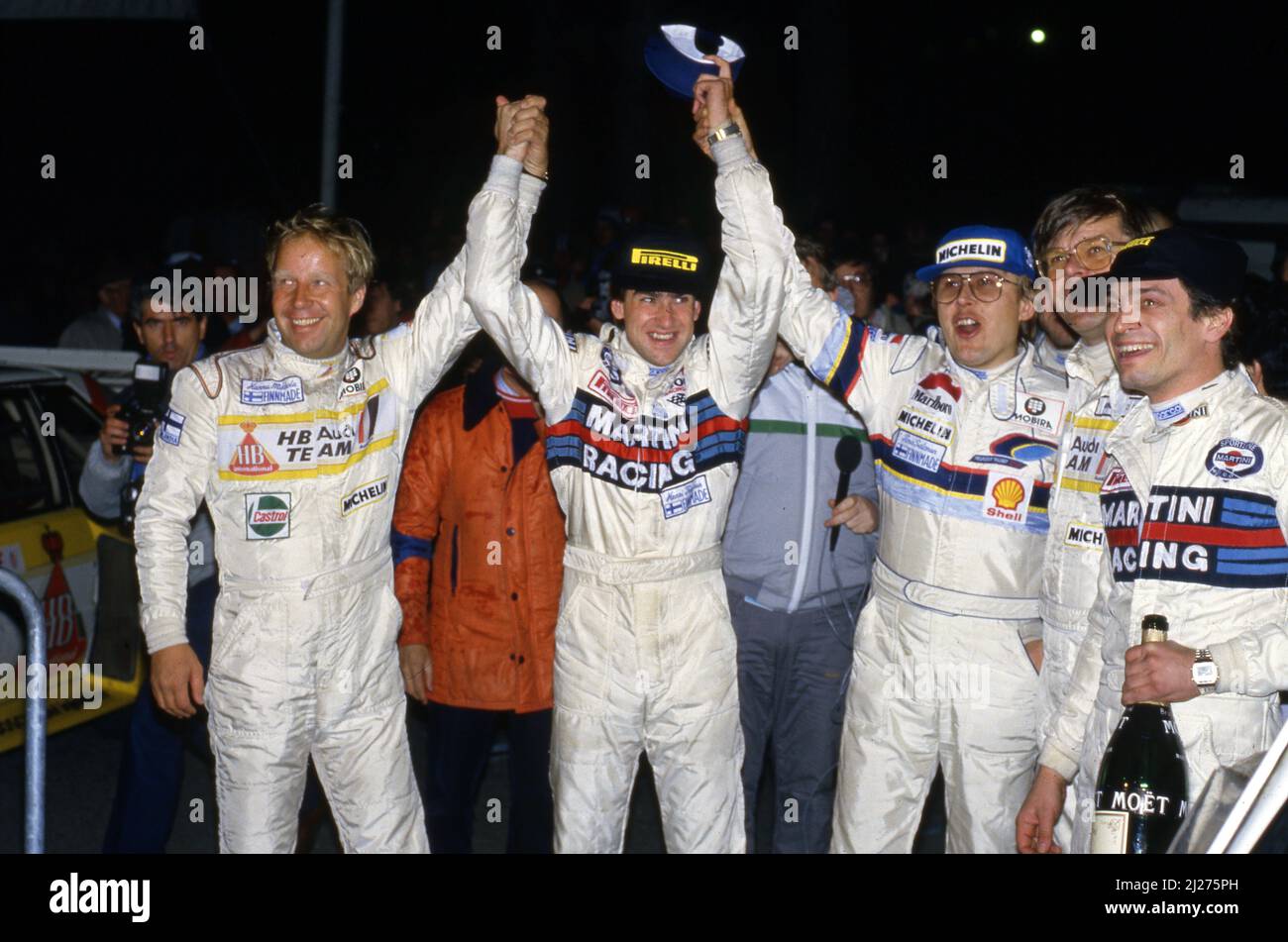 Henri Toivonen (FIN) Sergio Cresto (USA) Lancia Martini 1st position ...