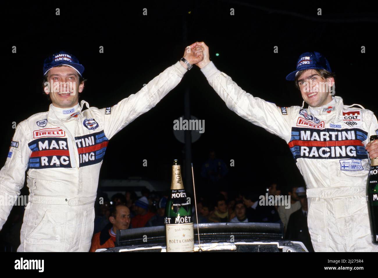 Henri Toivonen (FIN) Sergio Cresto (USA) Lancia Martini 1st position ...