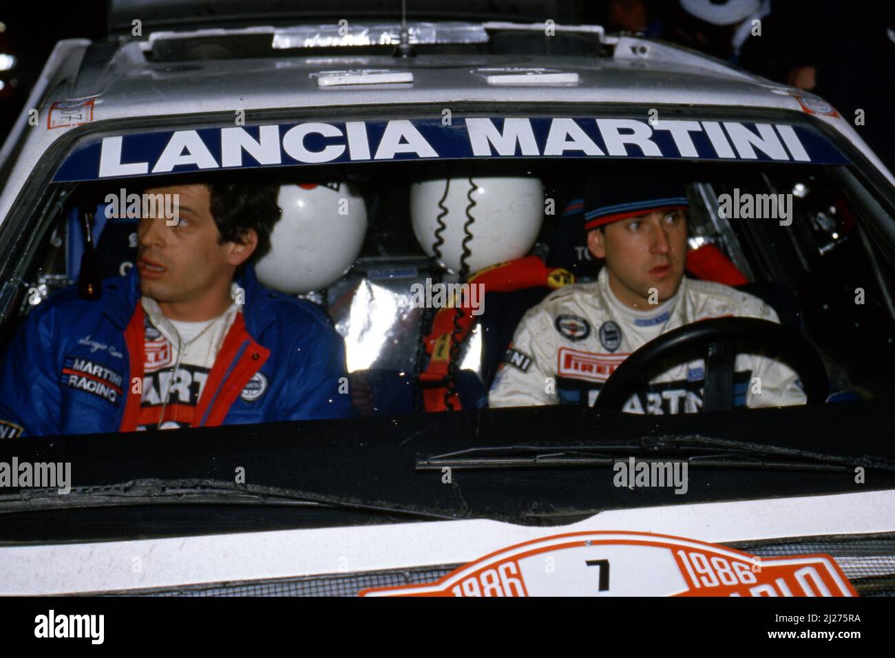 Henri Toivonen (FIN) Sergio Cresto (USA) Lancia Delta S4 GrB Lancia ...