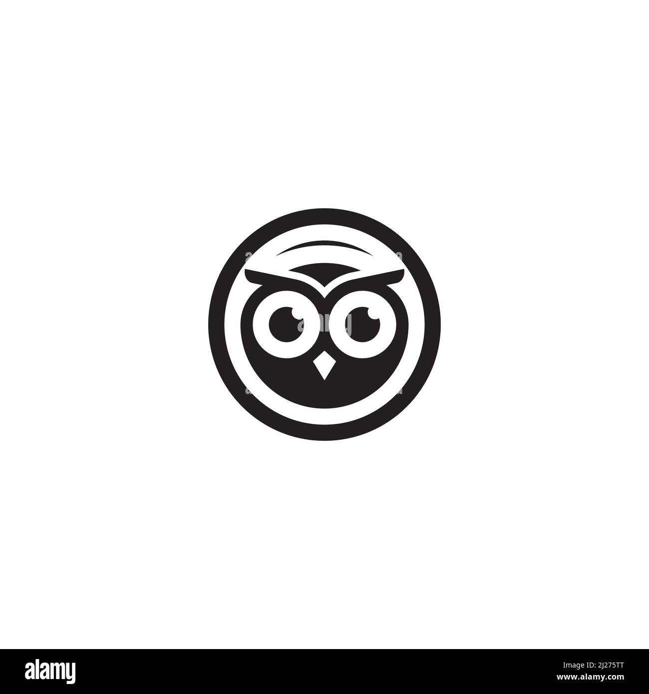 Owl logo or icon design Stock Vector Image & Art - Alamy
