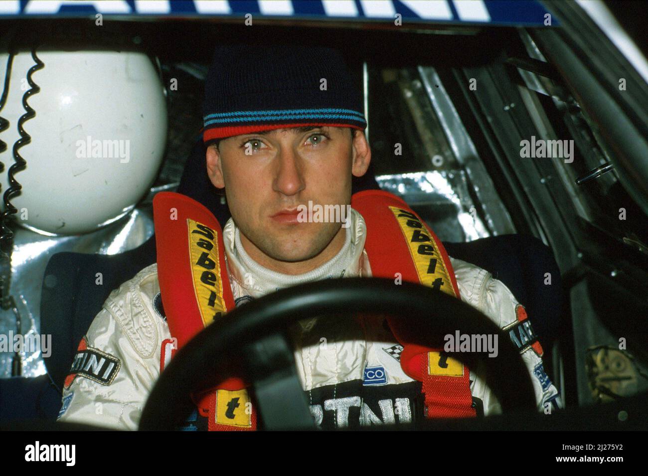 Henri Toivonen (FIN) Lancia Delta S4 GrB Lancia Martini Stock Photo - Alamy