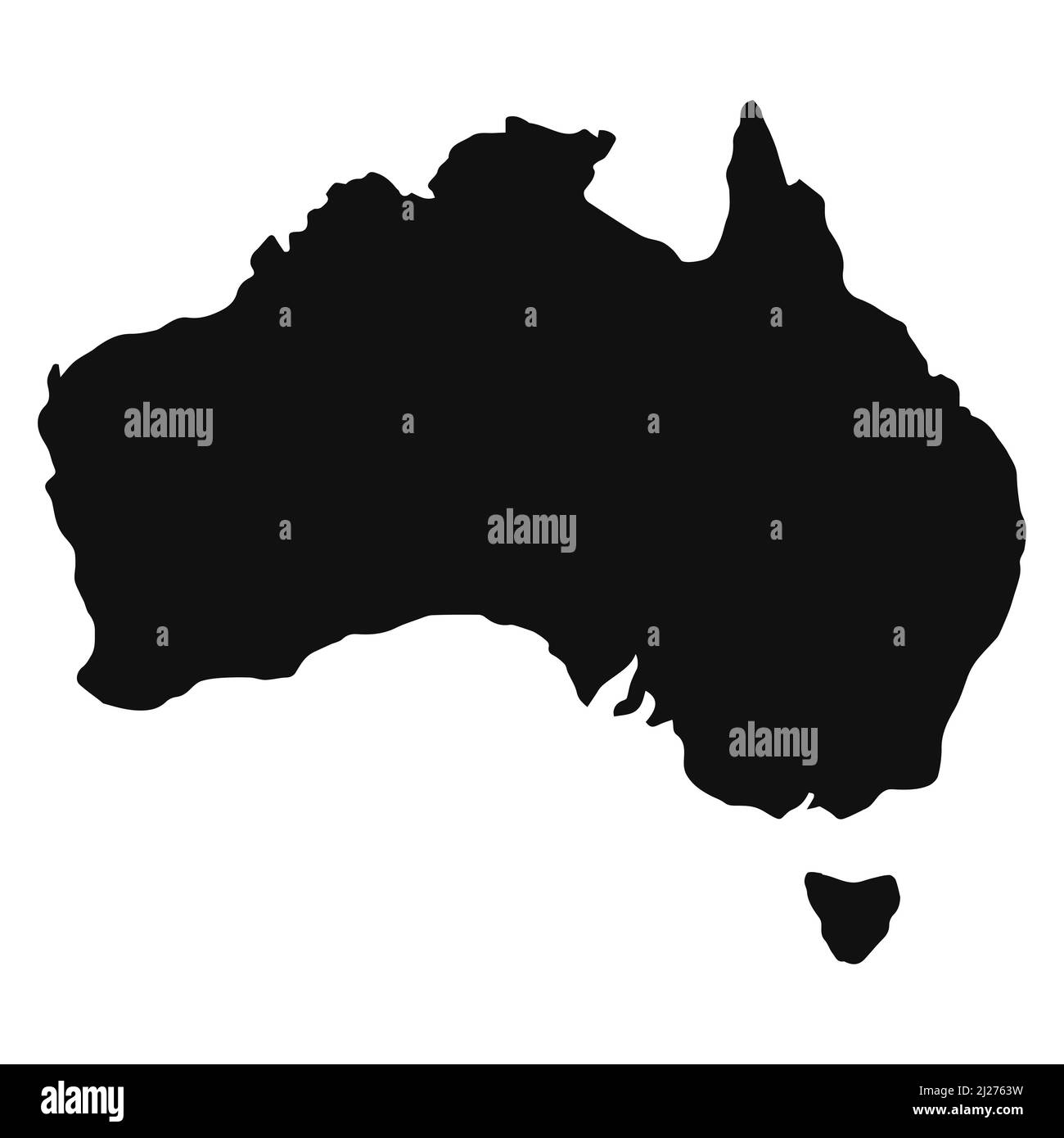 Australia map black hi-res stock photography and images - Alamy