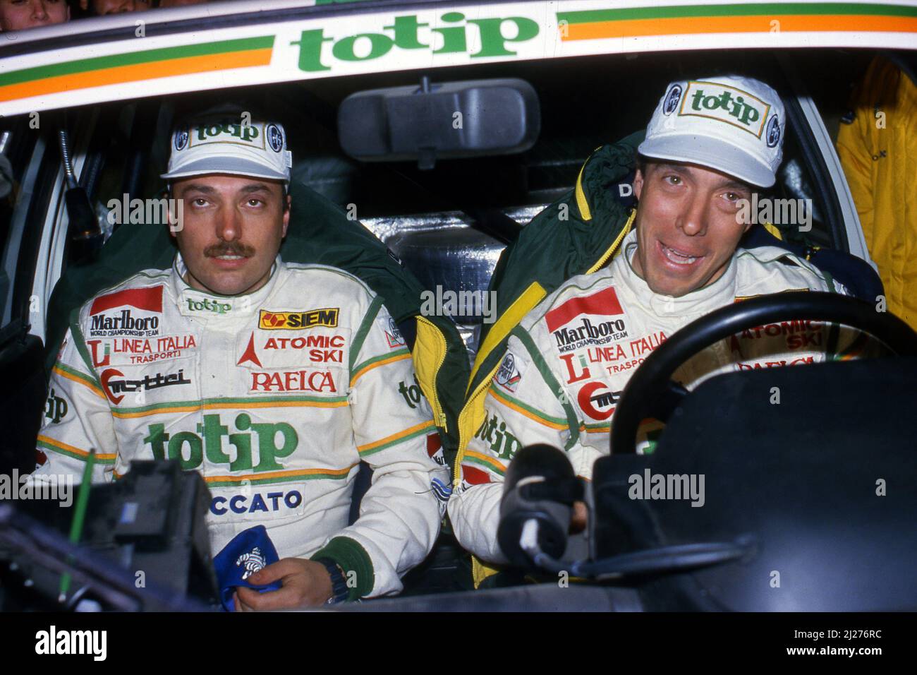 Gianni Del Zoppo (ITA) Loris Roggia (ITA) Fiat Uno Turbo GrA Jolly Club ...
