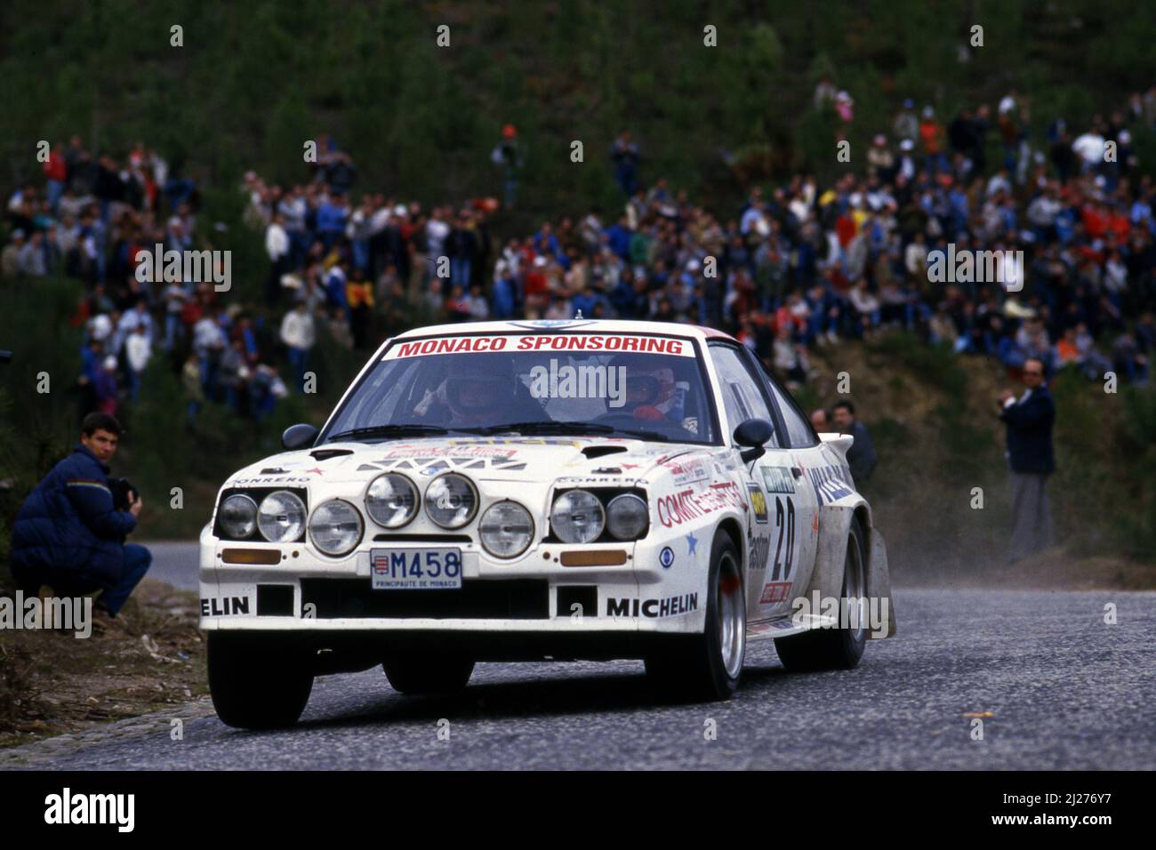 Tchine August Turiani (MC) Gilles Thimonier (FRA) Opel Manta 400 GrB ...