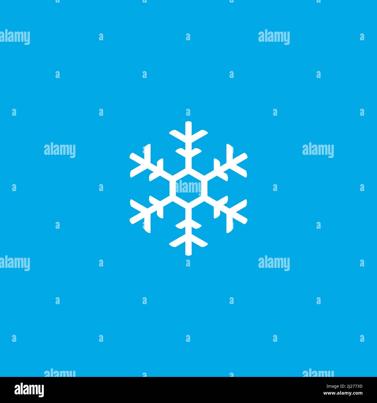Snowflake logo or icon design Stock Vector Image & Art - Alamy