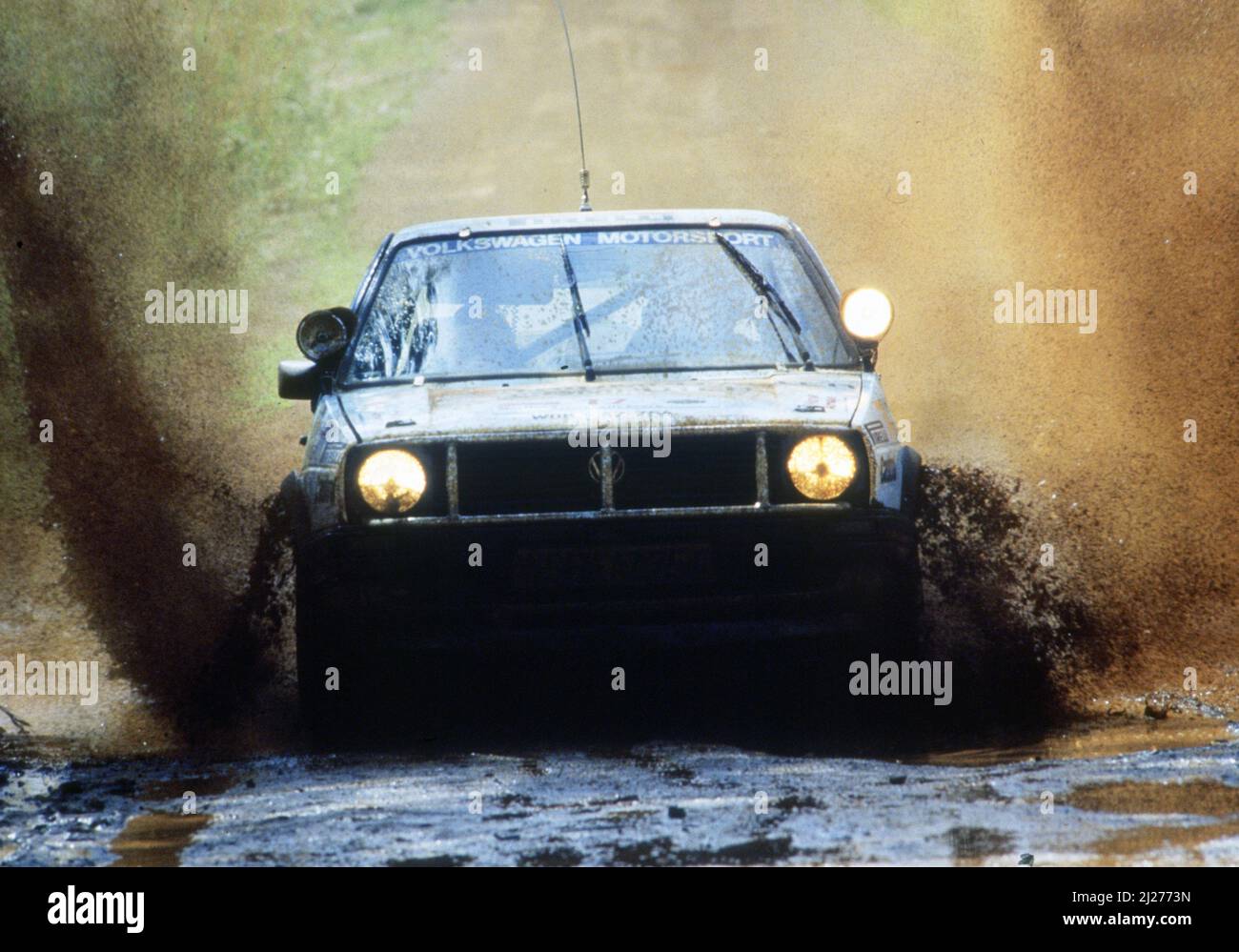 Kenneth Eriksson (SWE) Peter Diekmann (GER) Volkswagen Golf Gti GrA ...