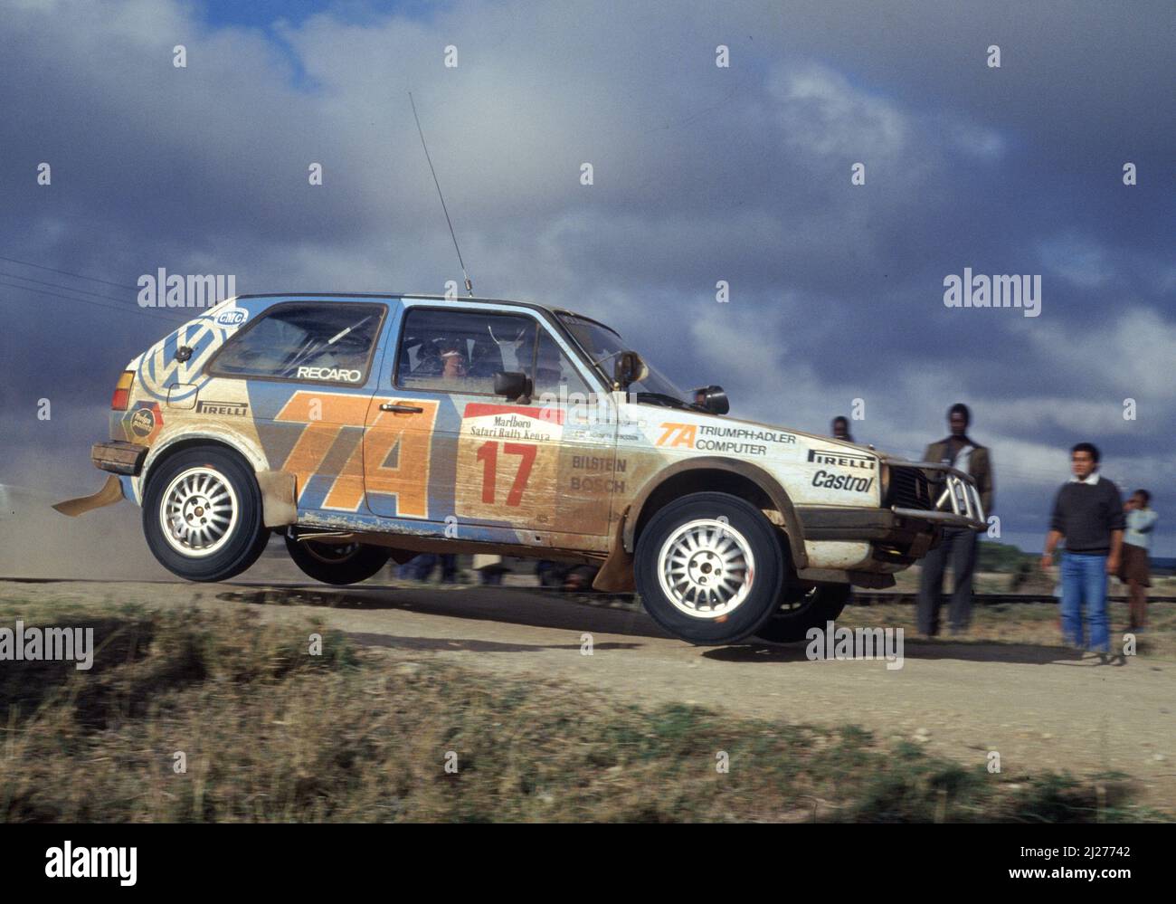Kenneth Eriksson (SWE) Peter Diekmann (GER) Volkswagen Golf Gti GrA ...