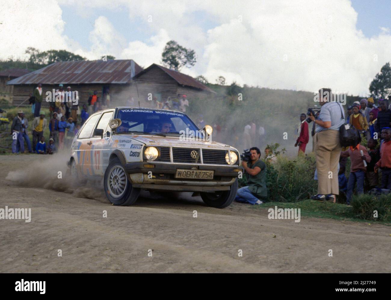 Kenneth Eriksson (SWE) Peter Diekmann (GER) Volkswagen Golf Gti GrA ...
