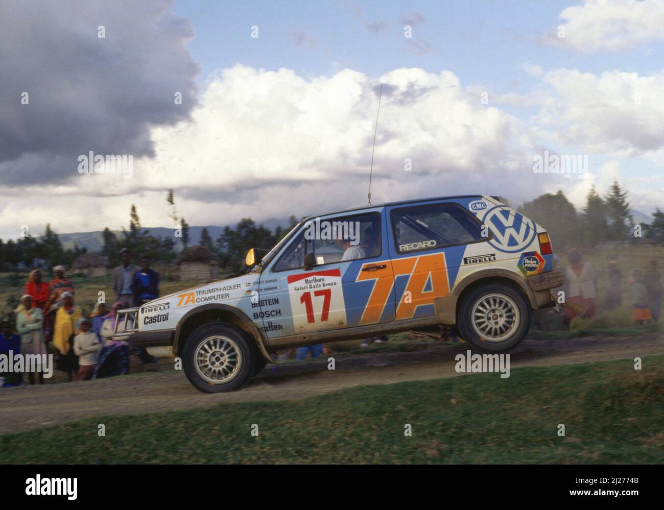 Kenneth Eriksson (SWE) Peter Diekmann (GER) Volkswagen Golf Gti GrA ...