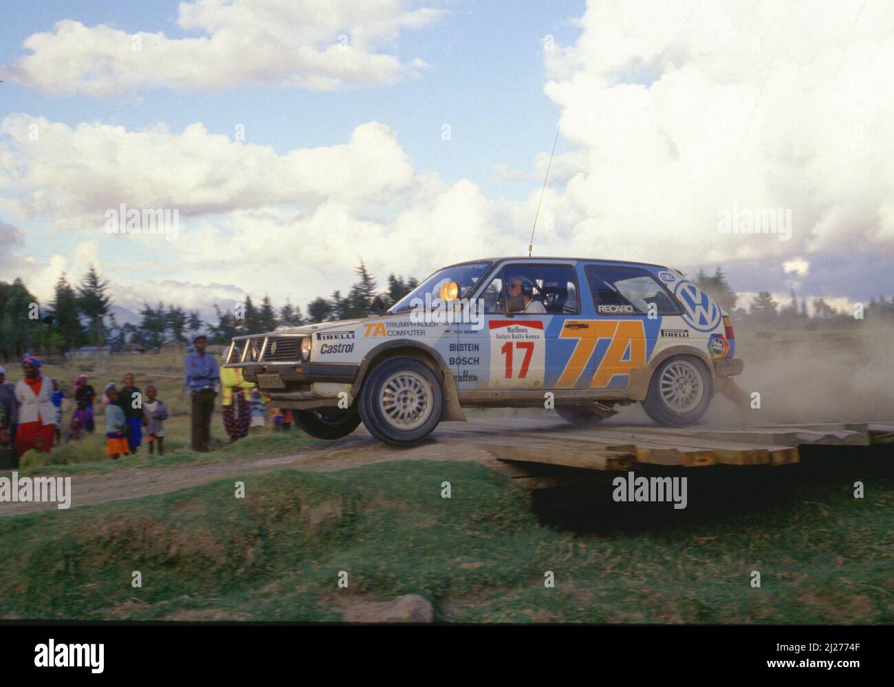 Kenneth Eriksson (SWE) Peter Diekmann (GER) Volkswagen Golf Gti GrA ...