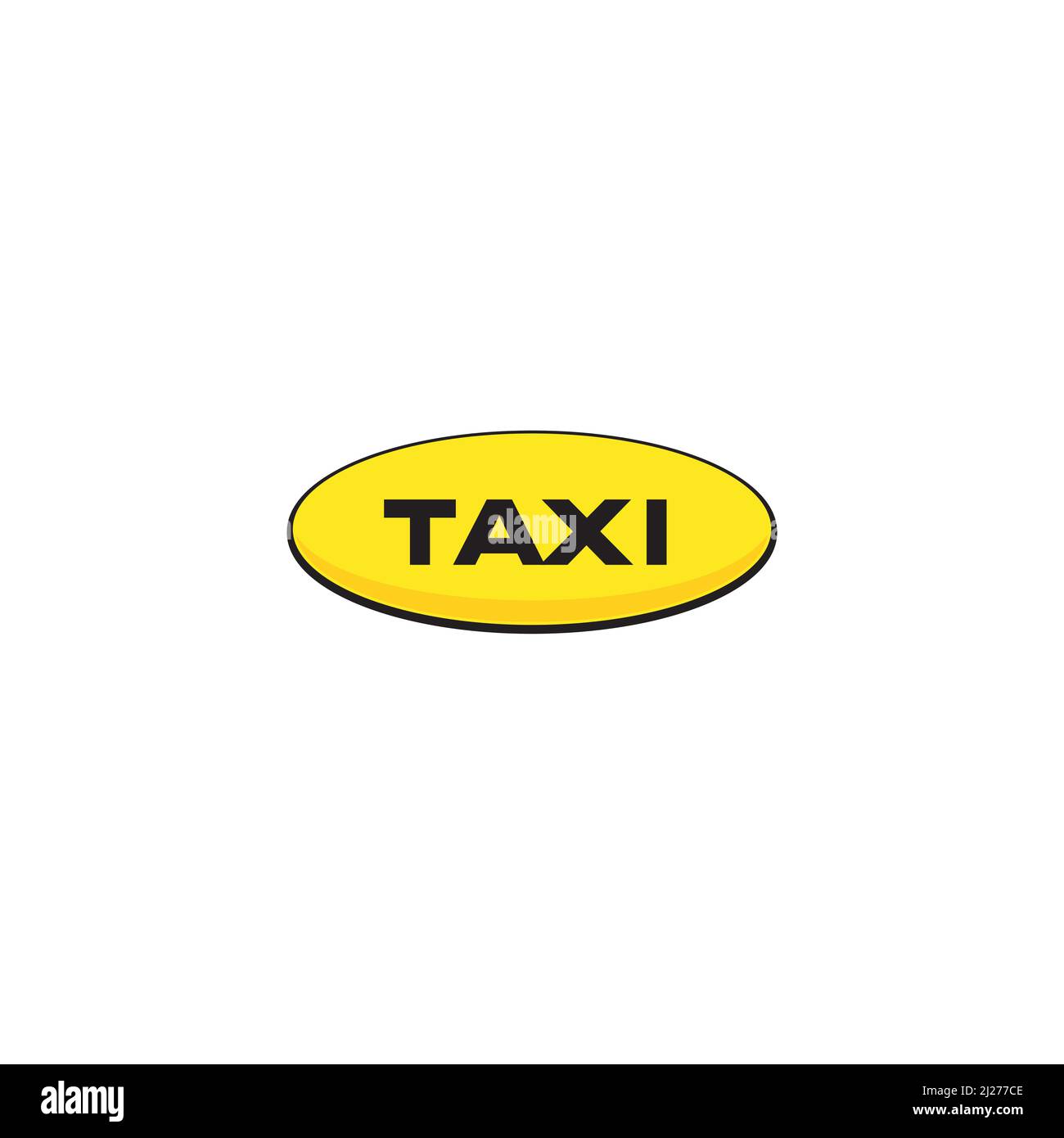 Yellow london taxi Stock Vector Images - Alamy