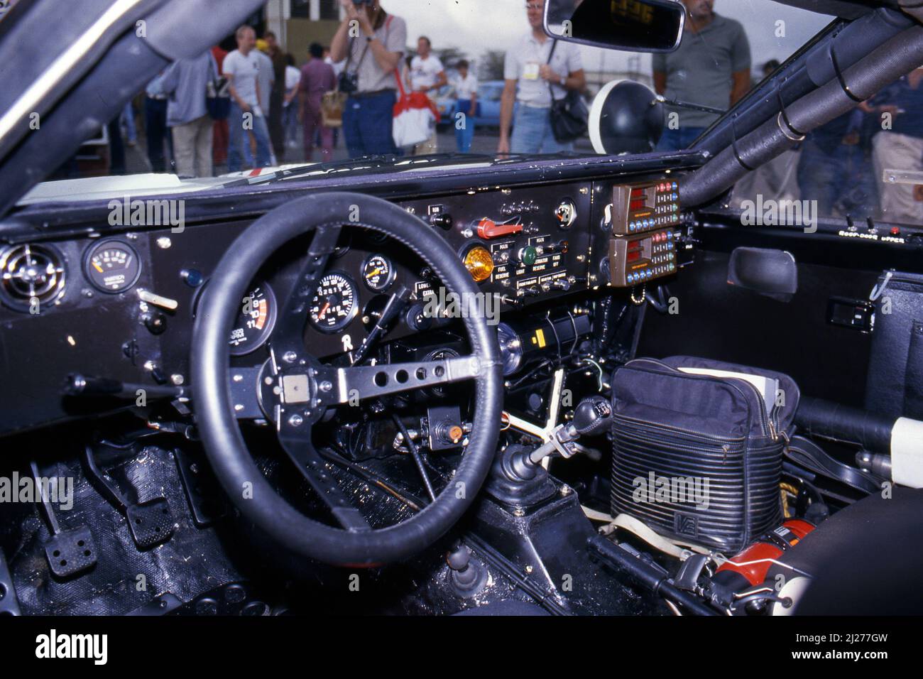 Toyota Celica TCT GrB Toyota Team Europe cockpit Stock Photo - Alamy