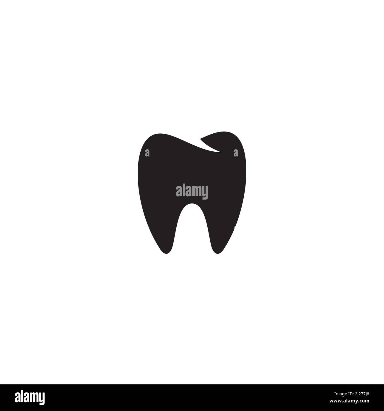 Tooth logo or icon design Stock Vector Image & Art - Alamy