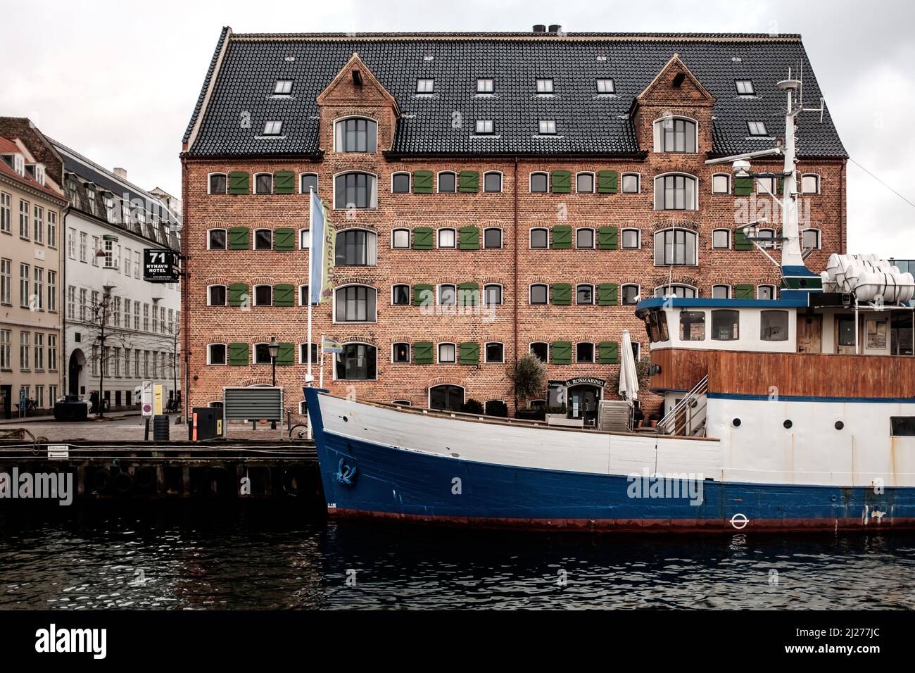 Pictures of daily life in the capital city of Denmark, Copenhagen Stock ...