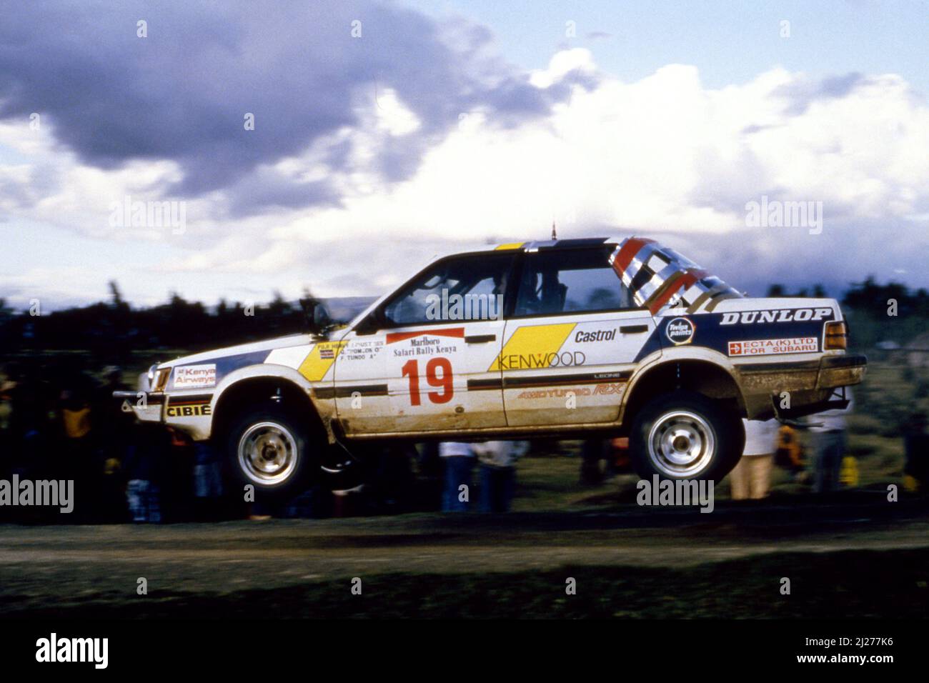 Frank Tundo (EAK) Quentin Thomson (EAK) Subaru RX Turbo GrA Fuji Heavy ...