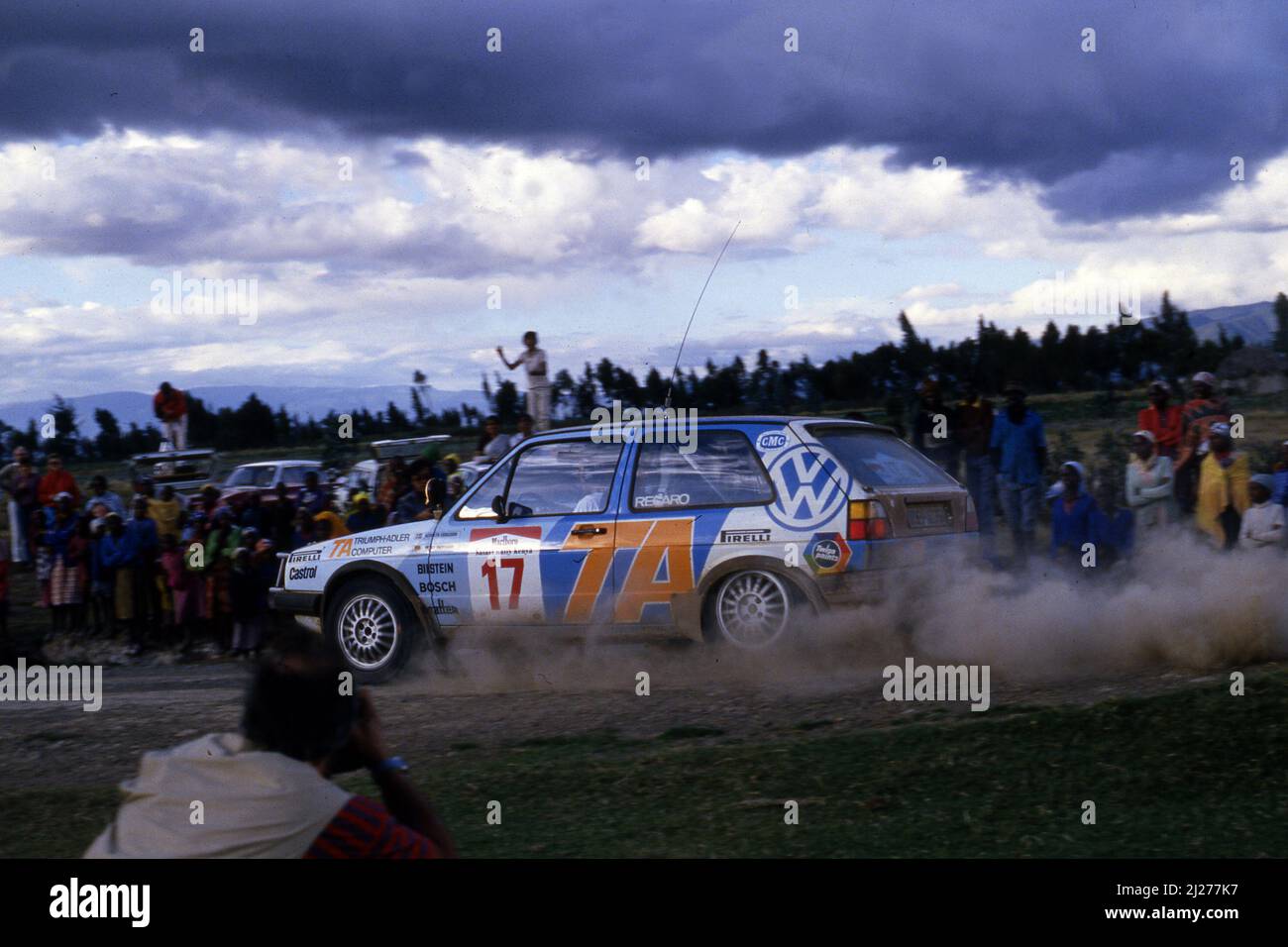 Kenneth Eriksson (SWE) Peter Diekmann (GER) Volkswagen Golf Gti GrA ...