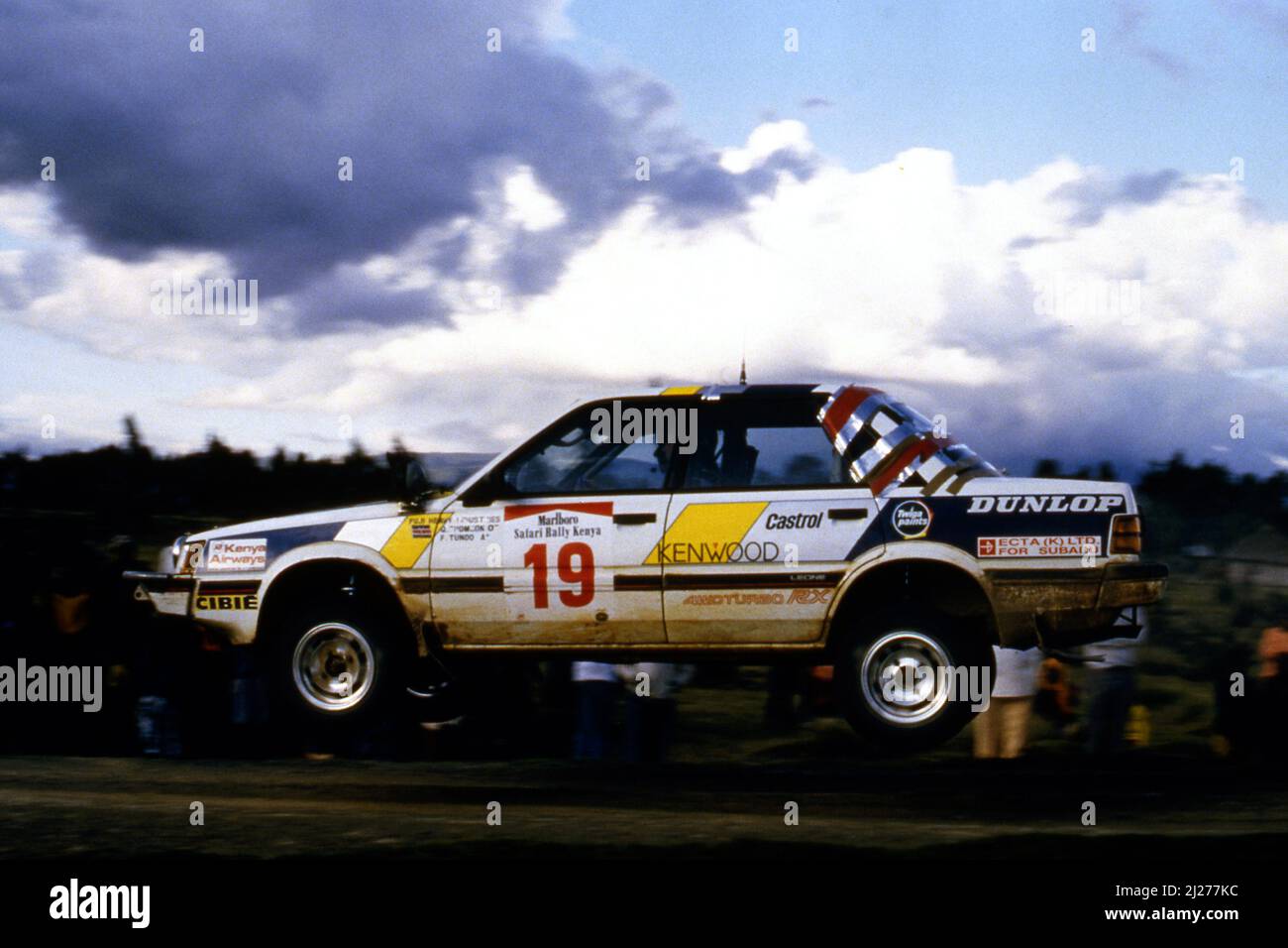 Frank Tundo (EAK) Quentin Thomson (EAK) Subaru RX Turbo GrA Fuji Heavy ...