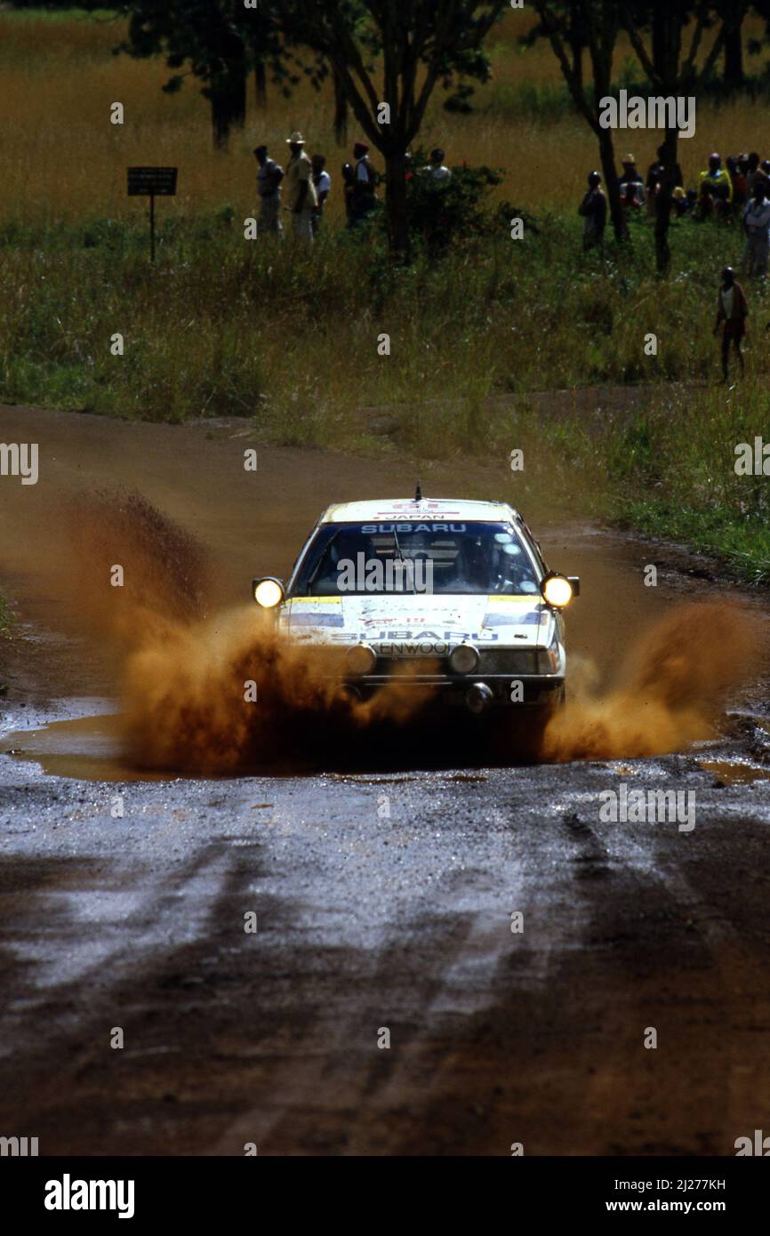 Frank Tundo (EAK) Quentin Thomson (EAK) Subaru RX Turbo GrA Fuji Heavy ...