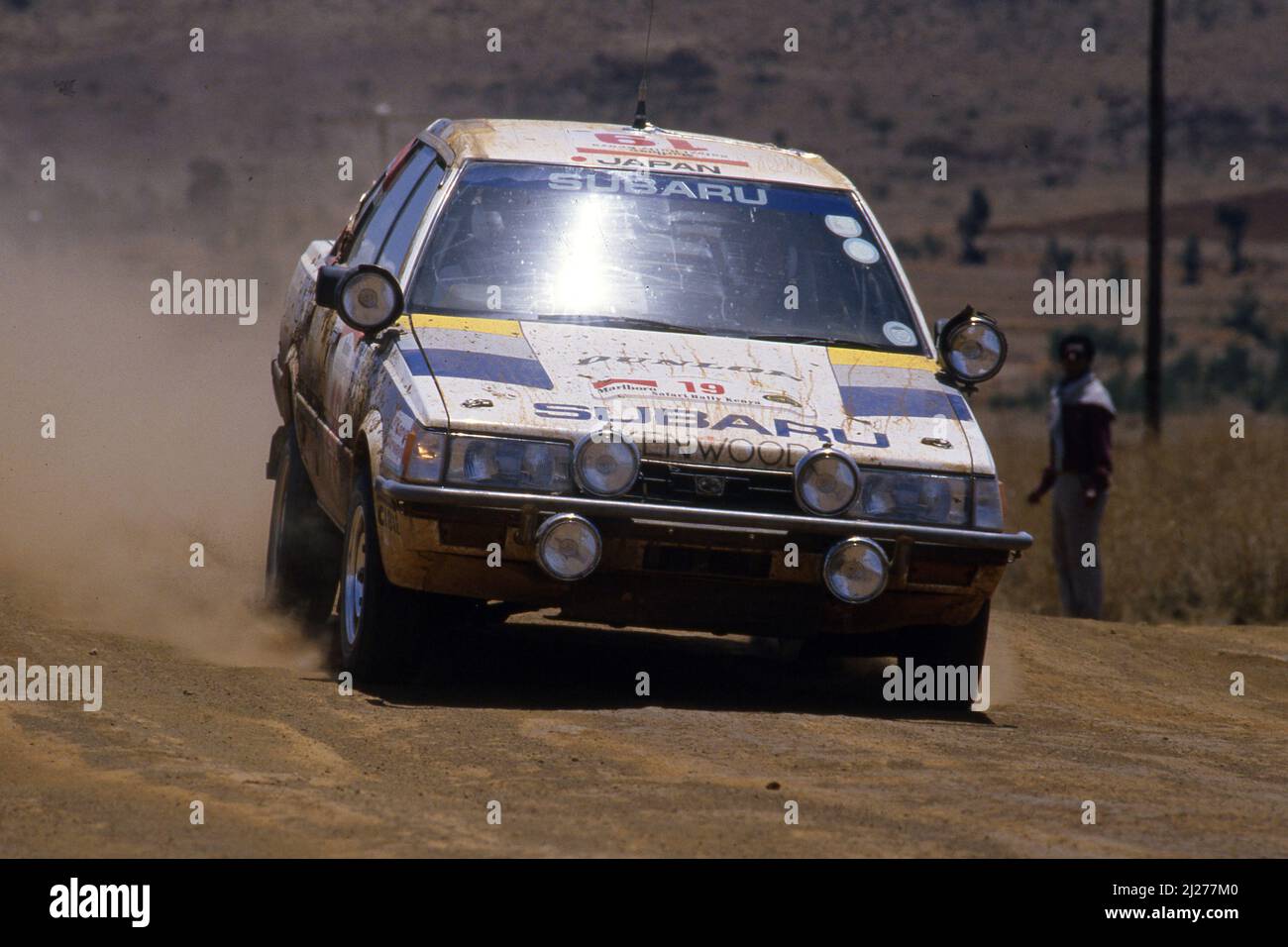 Frank Tundo (EAK) Quentin Thomson (EAK) Subaru RX Turbo GrA Fuji Heavy ...
