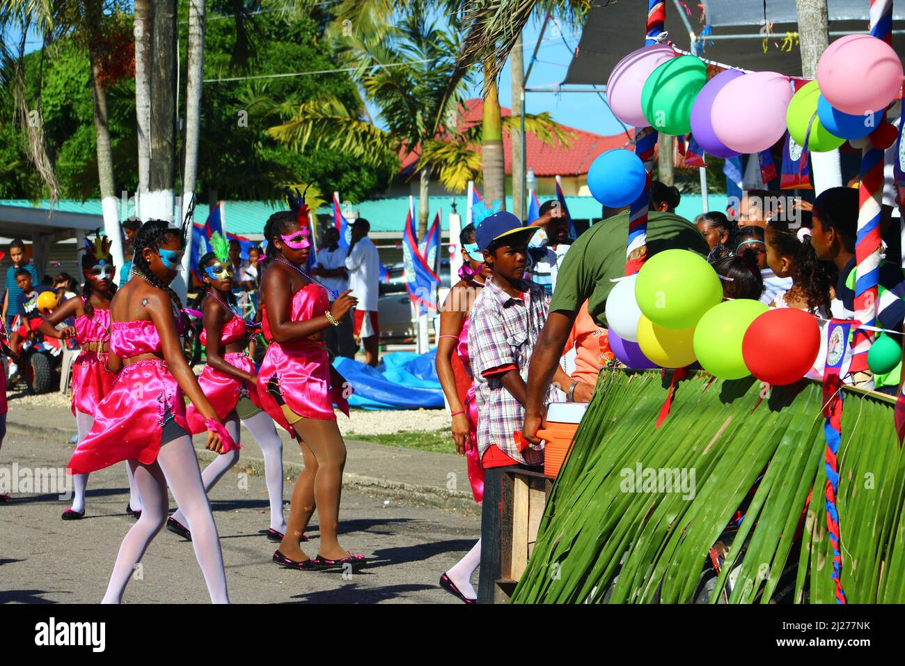 PUNTA GORDA, BELIZE - SEPTEMBER 10, 2016 St. George’s Caye Day ...