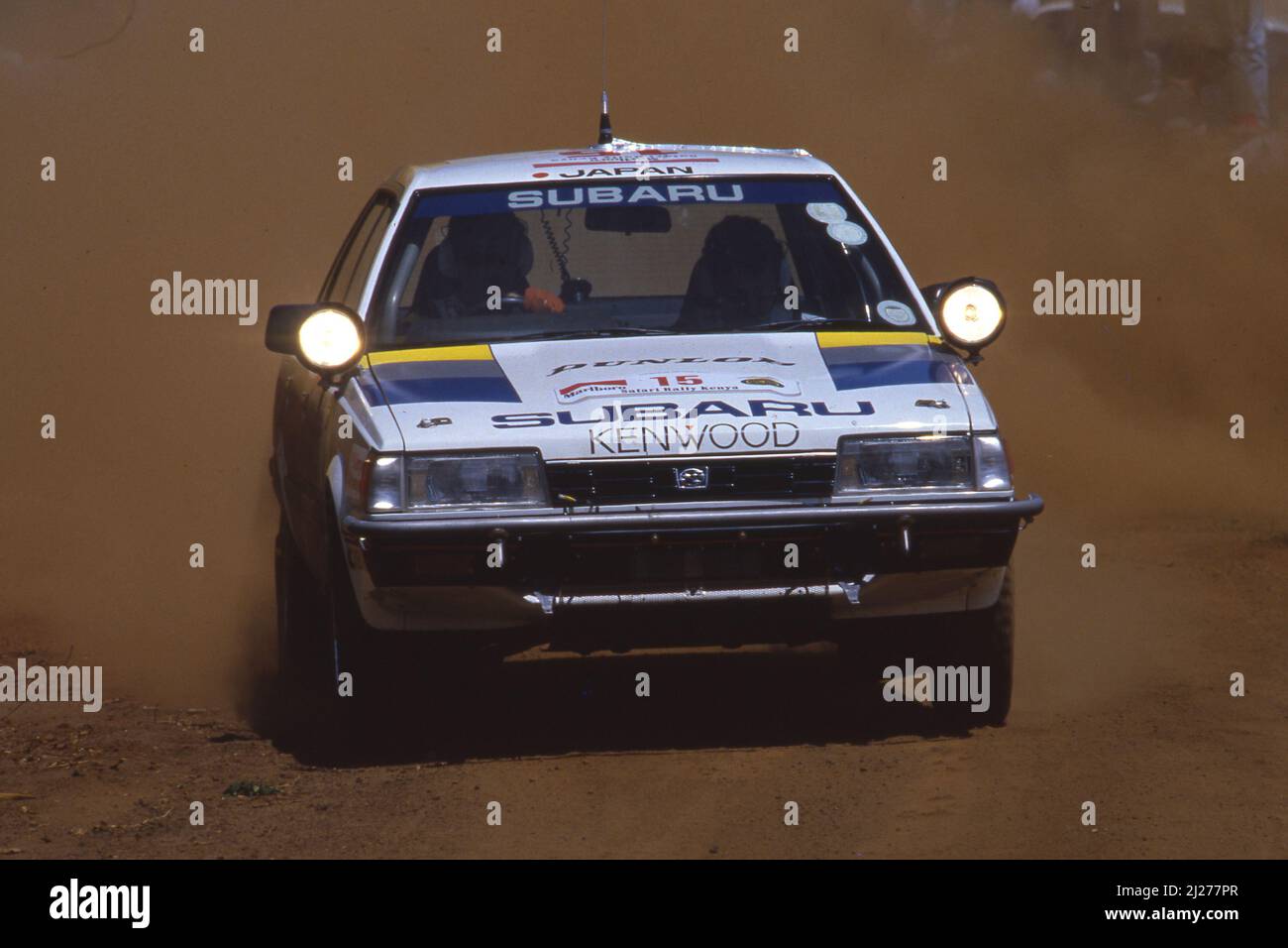Possum Bourne (NZ) Mike Fletcher (NZ) Subaru RX Turbo GrA Fuji Heavy ...