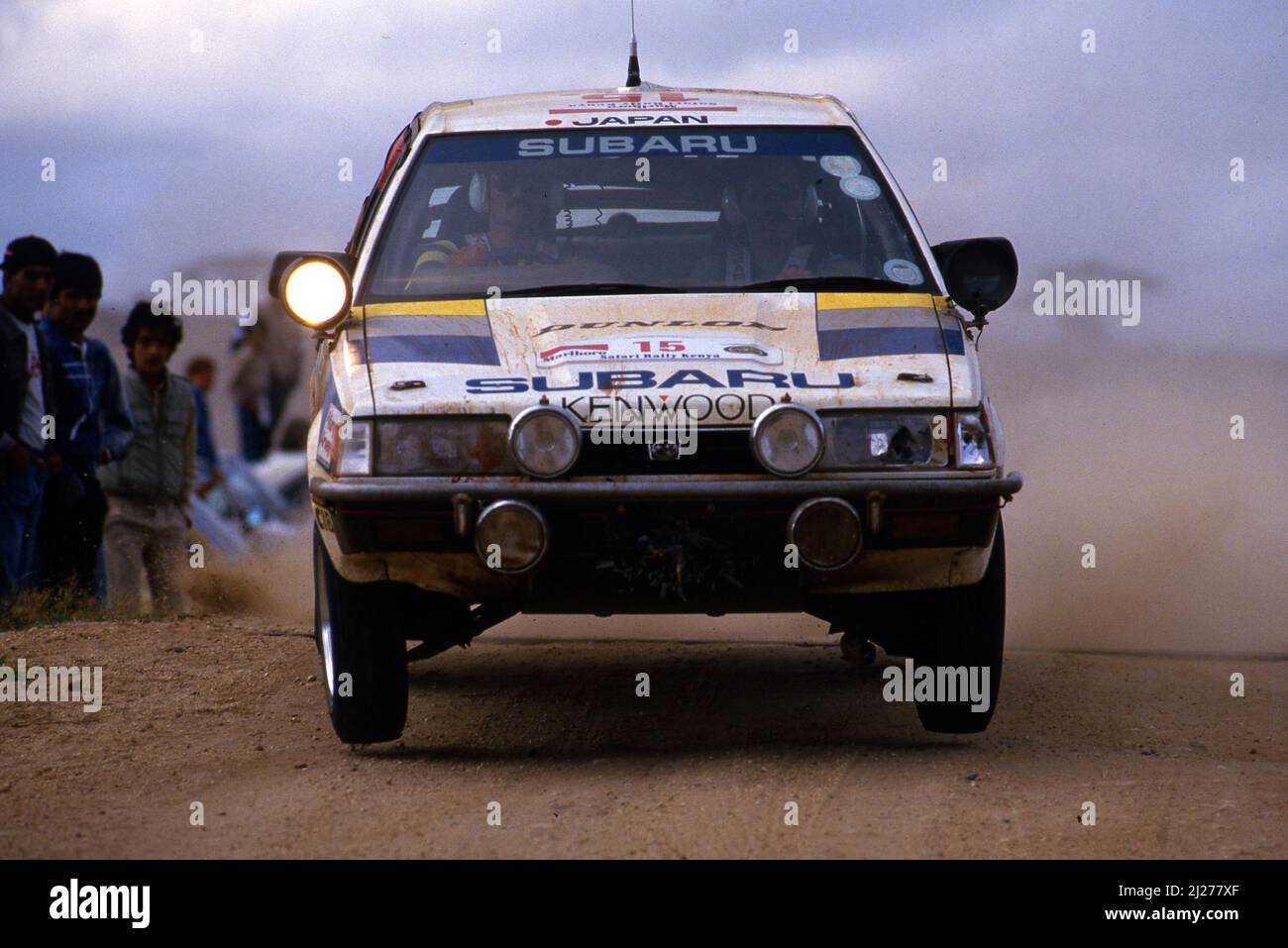 Possum Bourne (NZ) Mike Fletcher (NZ) Subaru RX Turbo GrA Fuji Heavy ...