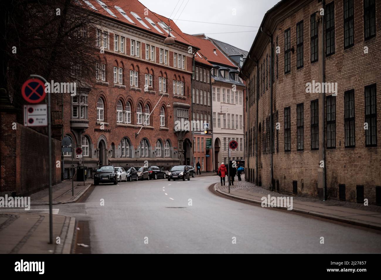 Pictures of daily life in the capital city of Denmark, Copenhagen Stock ...
