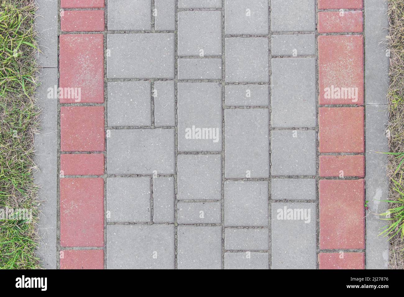 Gray sidewalk tile street stone city road abstract urban pattern color ...