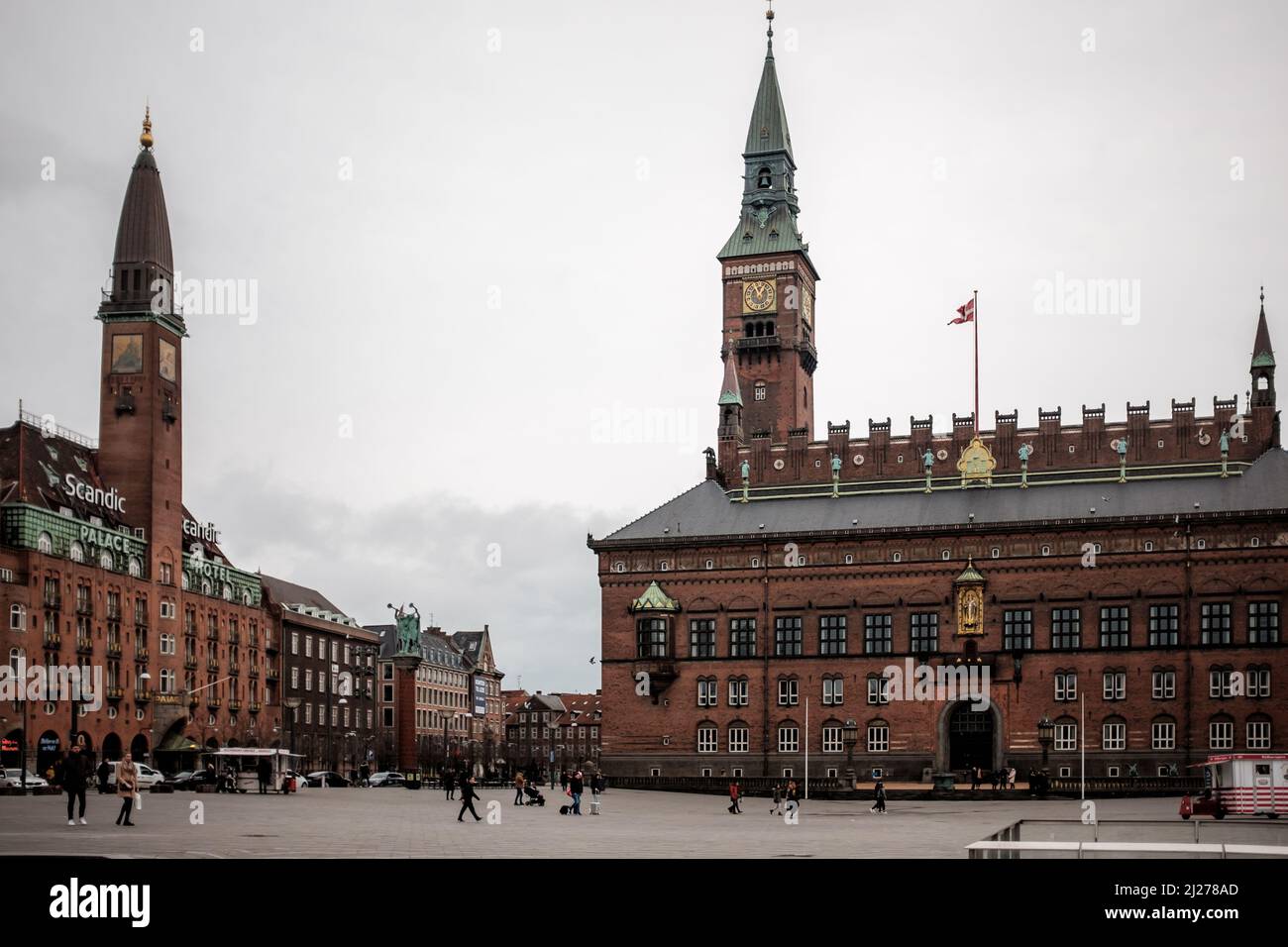Pictures of daily life in the capital city of Denmark, Copenhagen Stock ...