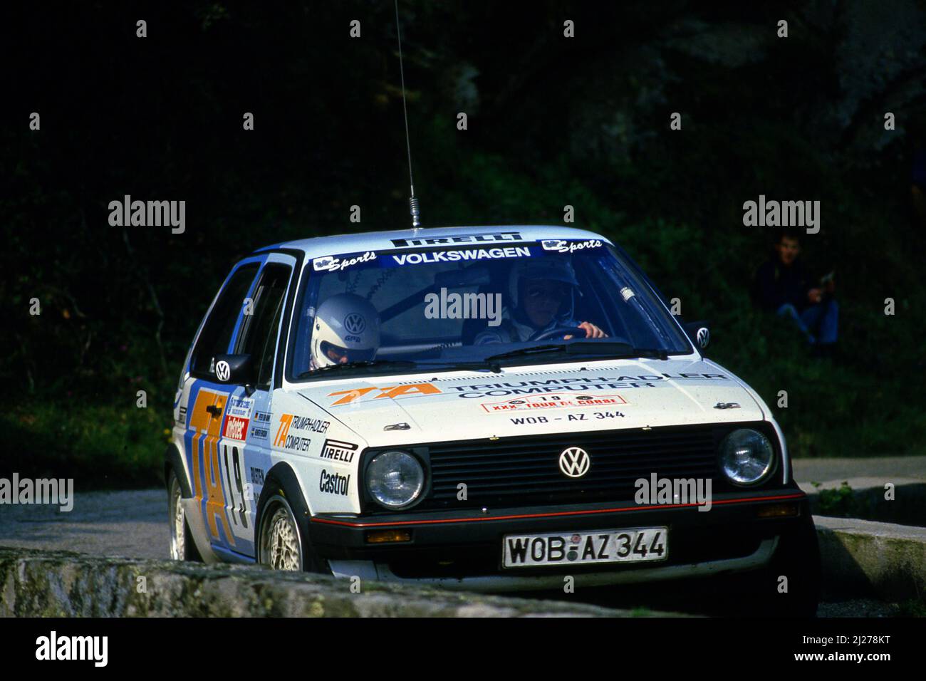 Kenneth Eriksson (SWE) Peter Diekmann (GER) Volkswagen Golf Gti GrA ...