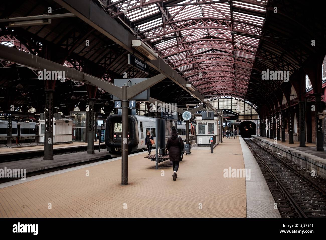 Pictures of daily life in the capital city of Denmark, Copenhagen Stock ...