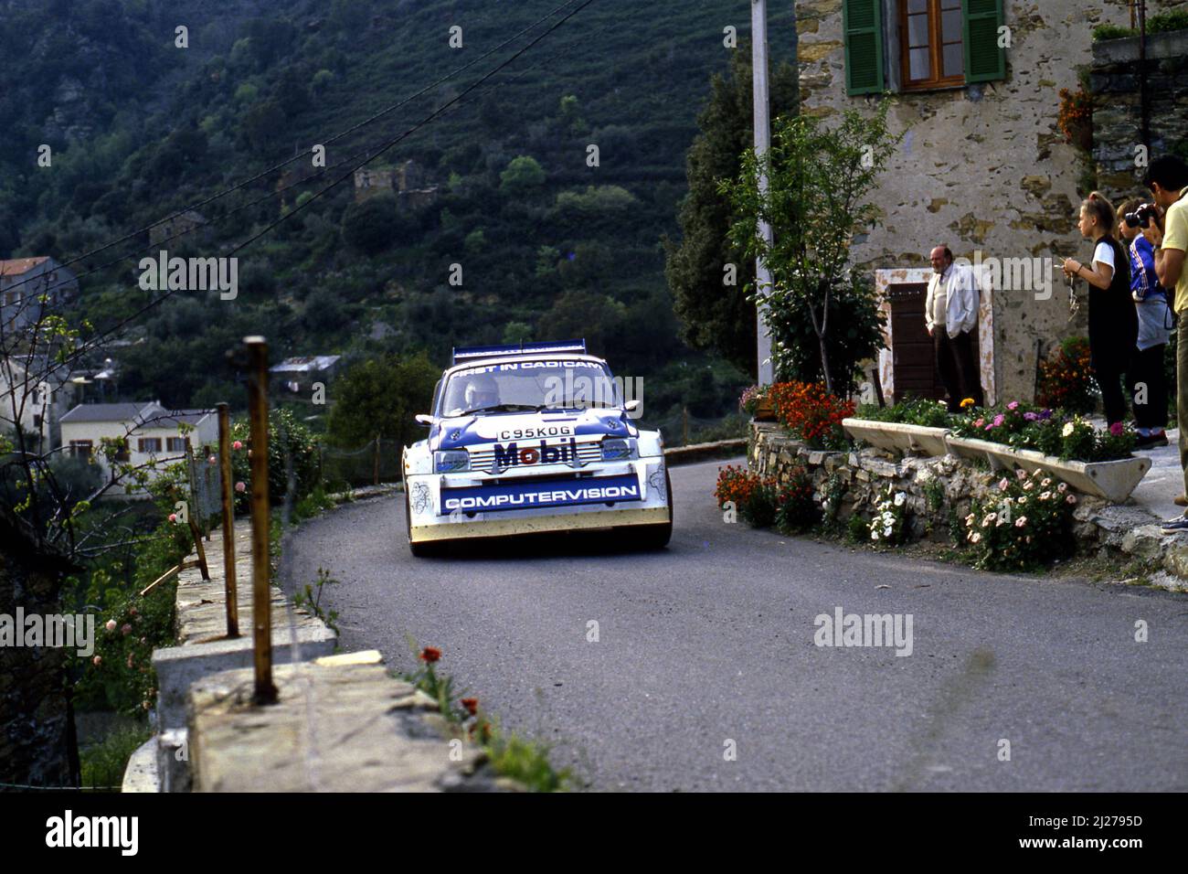 Tony Pond (GBR) Rob Arthur (GBR) Austin Rover MG Metro 6R4 GrB Austin ...