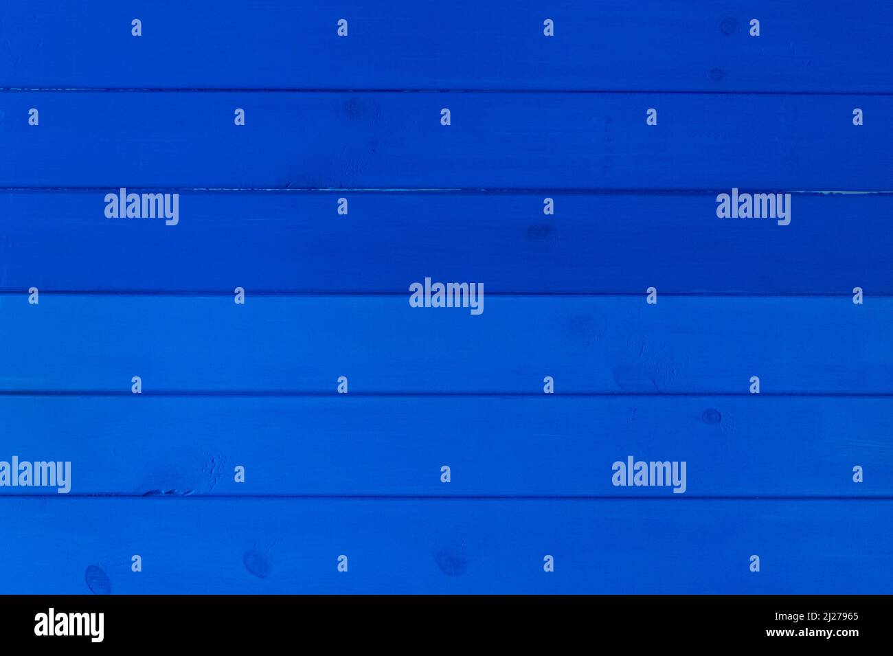 Texture of blue wooden surface fence horizontal lines board abstract ...