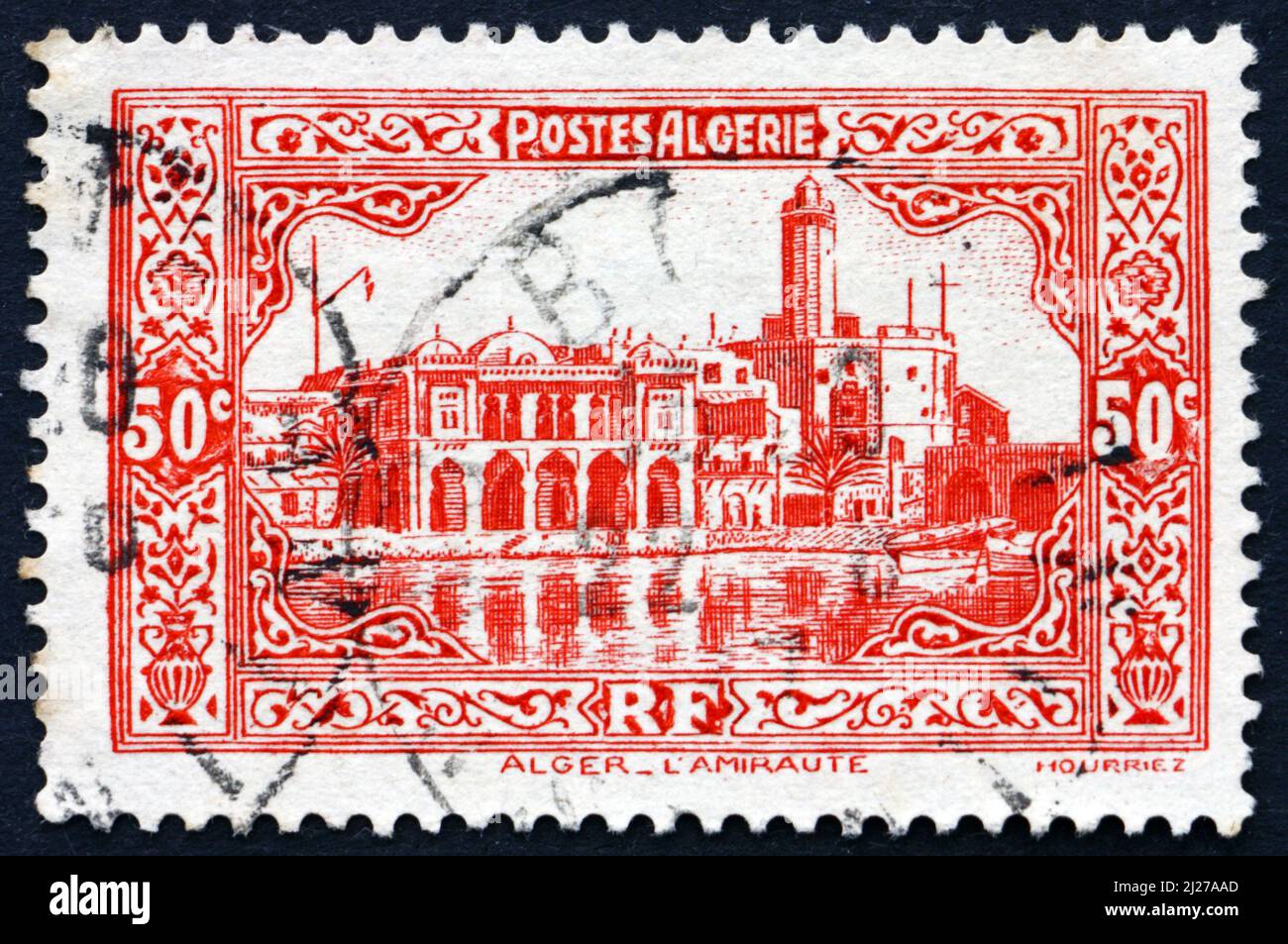 Algerian postage stamp algeria hi-res stock photography and images - Alamy