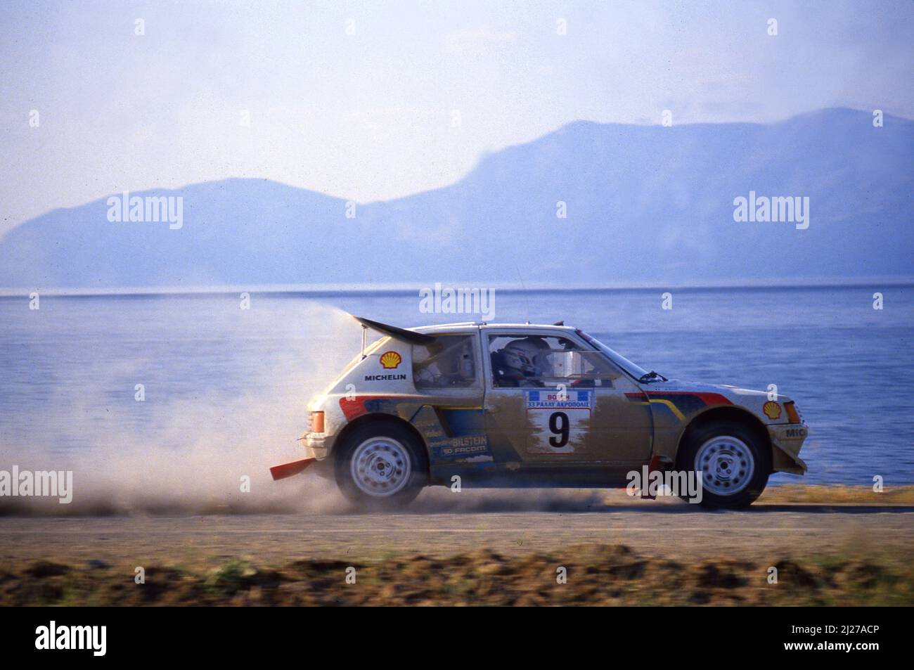 Bruno Saby (FRA) Jean Francois Fauchille (FRA) Peugeot 205 T16 E2 GrB ...