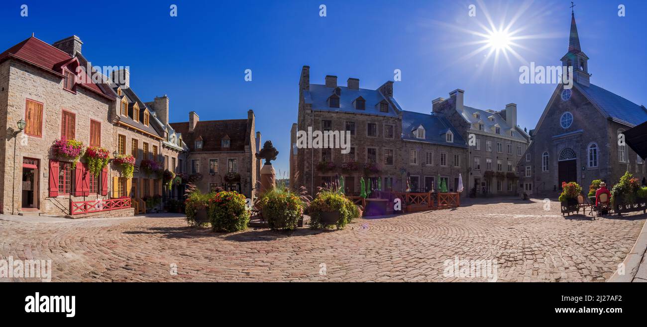 Historic québec city hi-res stock photography and images - Alamy