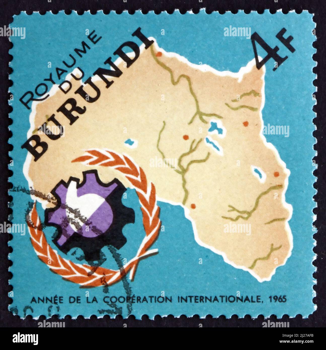 1965 africa map hi-res stock photography and images - Alamy