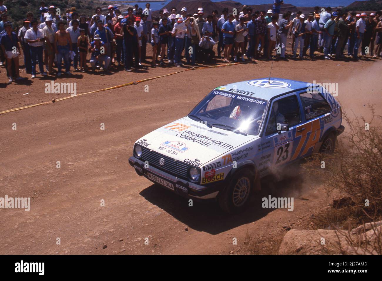 Kenneth Eriksson (SWE) Peter Diekmann (GER) Volkswagen Golf Gti GrA ...