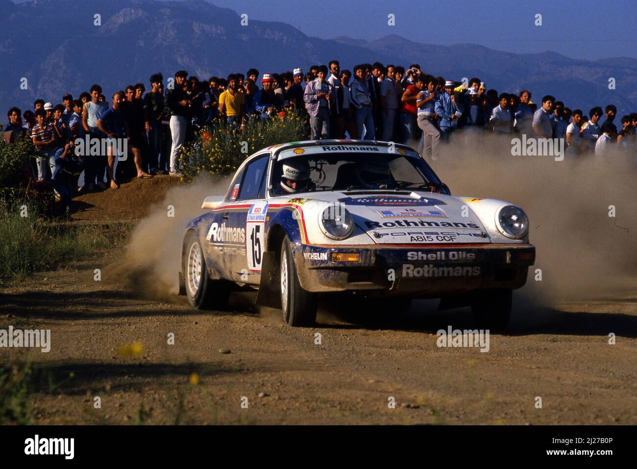 Saeed Al Hajri (QAT) John Spiller (GBR) Porsche 911SC RS GrB Rothmans ...
