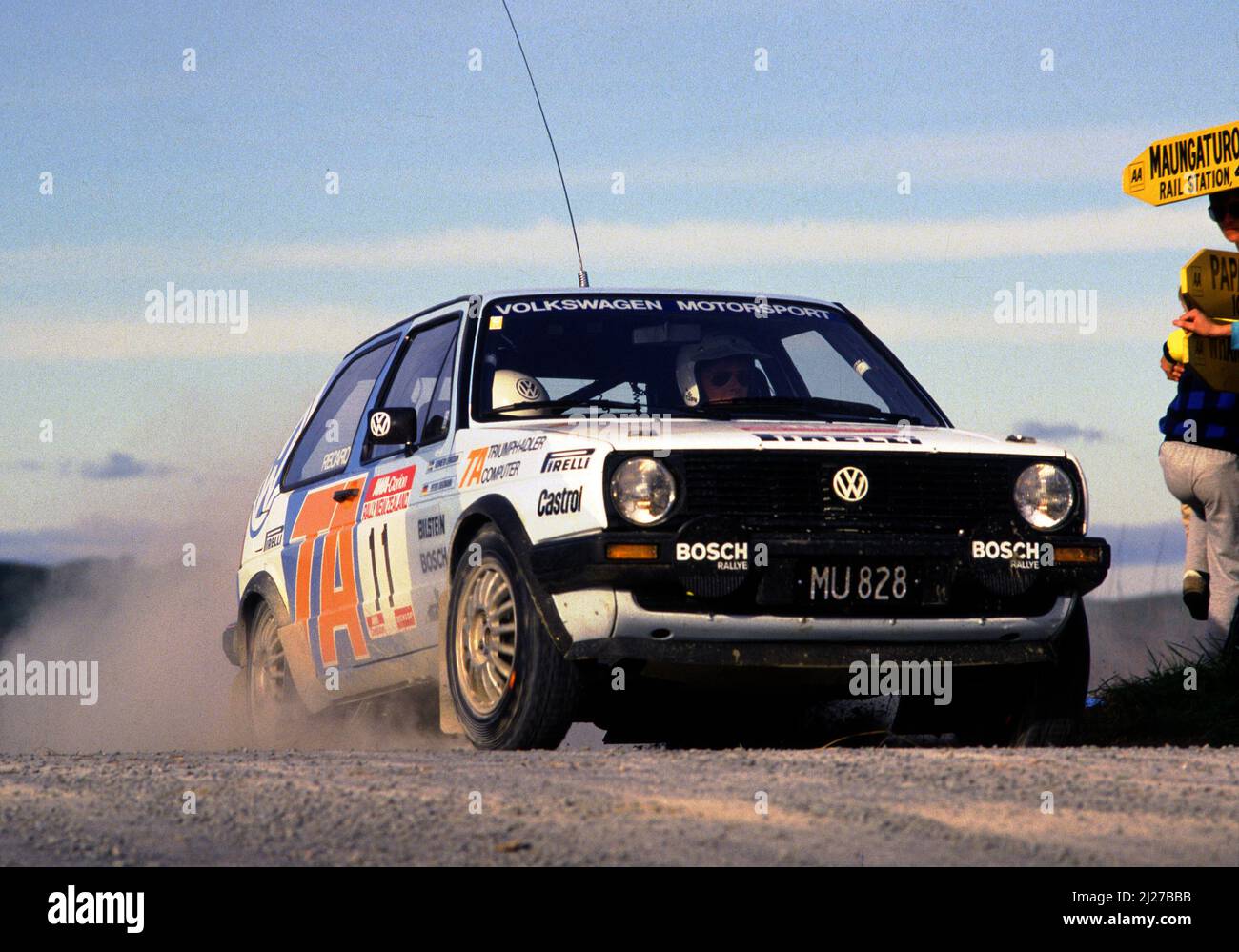 Kenneth Eriksson (SWE) Peter Diekmann (GER) Volkswagen Golf Gti GrA ...