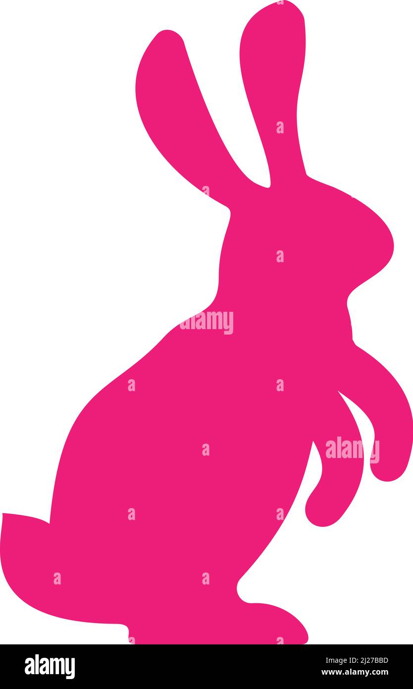 Chocolate Bunny Silhouette