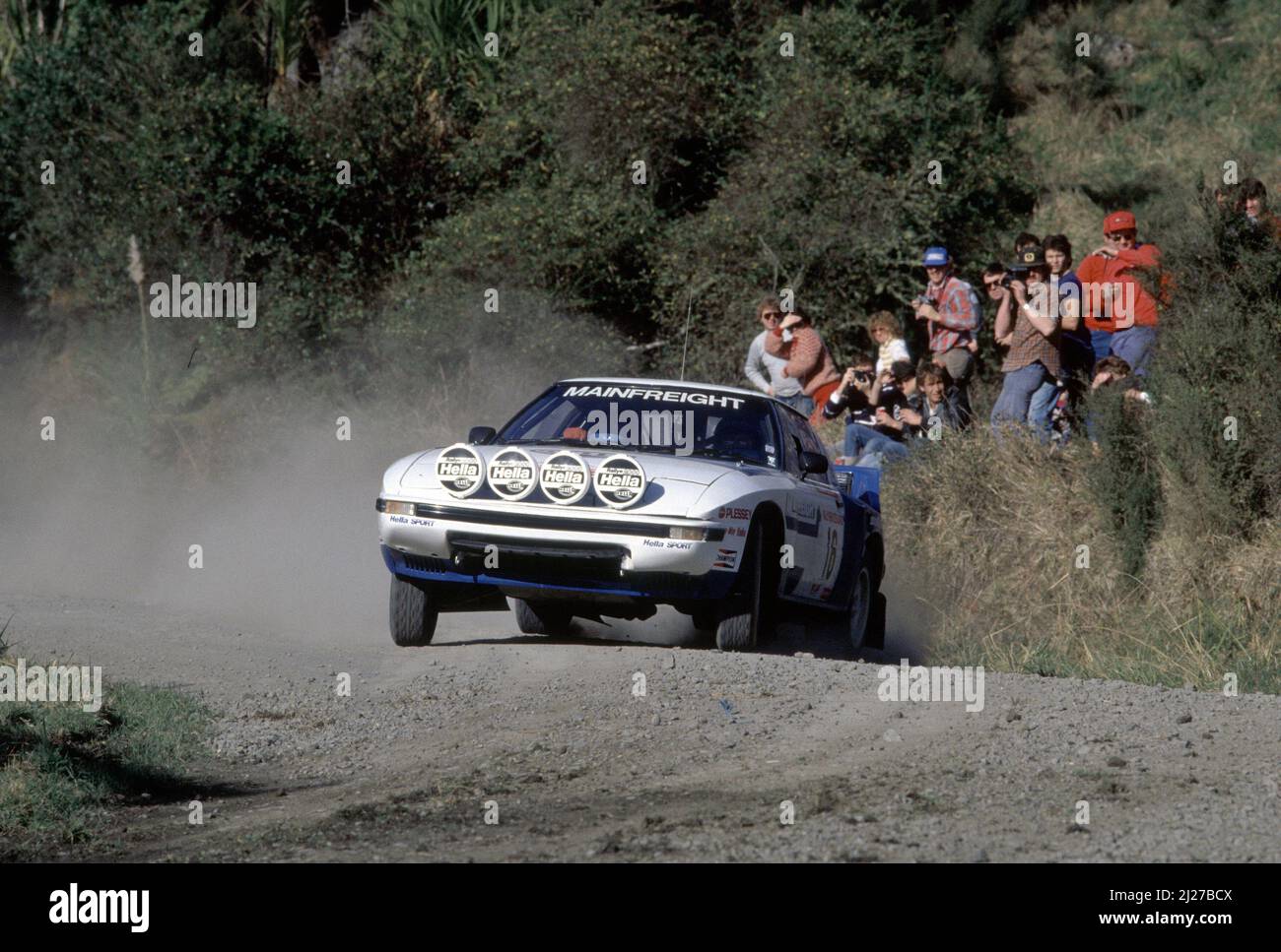 Neil Allport (NZ) Rodger Freeth (NZ) Mazda RX7 GrB Stock Photo - Alamy